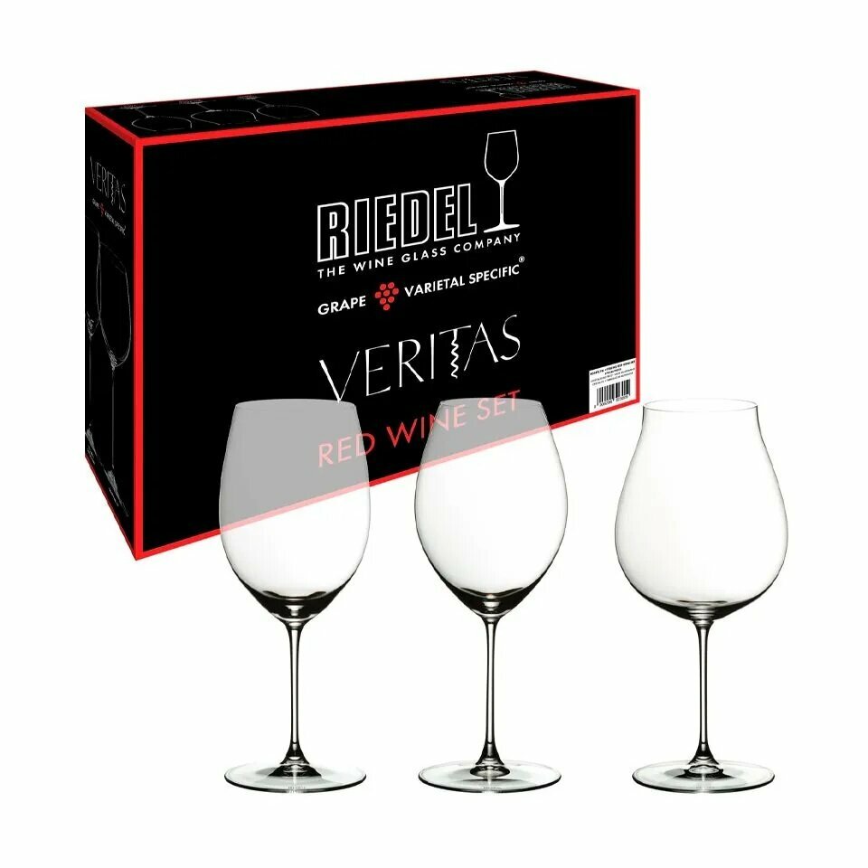 Riedel Бокал 650 мл, 3 шт