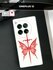 Силиконовый чехол на OnePlus 12 / Ван Плас 12 с принтом Бабочка и меч 3