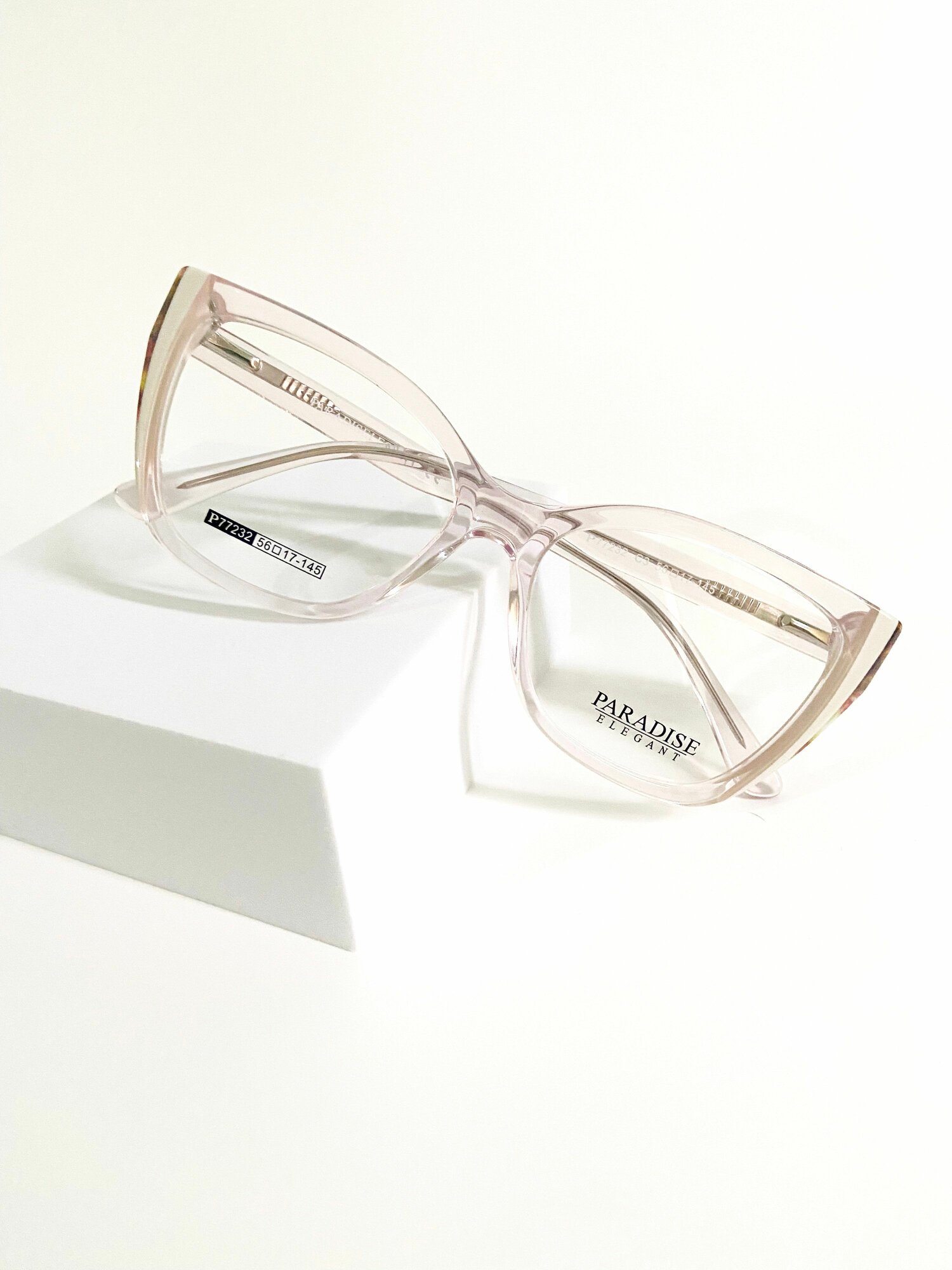 Оправа для очков женская прозрачная лисички