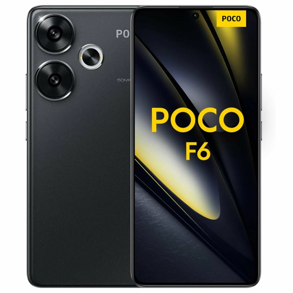 Смартфон Xiaomi Poco F6 5G 12/512Gb Global Version Black, черный