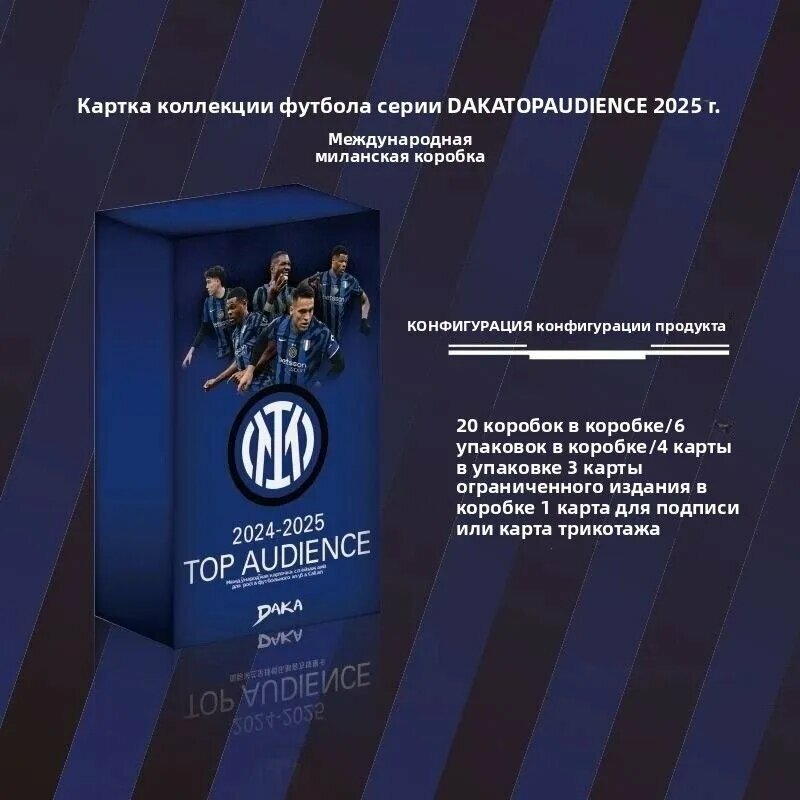 Футбольные карточки DAKA 24-25 (Ювентус, Манчестер Сити), коллекционные, TOP AUDIENCE