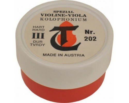 THOMASTIK Kolophonium Spezial 202/III hart fuer Violine und Viola, канифоль для скрипки