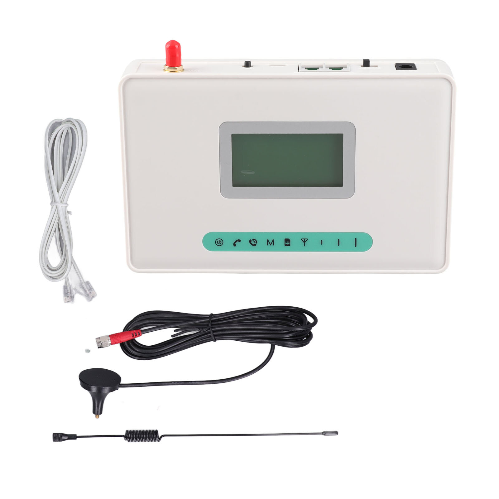 GSM стационарный беспроводной терминал 5 В 1 А, четырехдиапазонный, с высоким уровнем приема, подсветкой экрана, вилка 100–240 В (США).