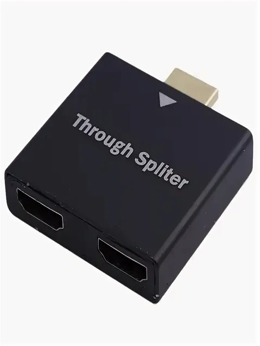 Разветвитель hdmi кабеля на 2 выхода / Переключатель HDMI для монитора