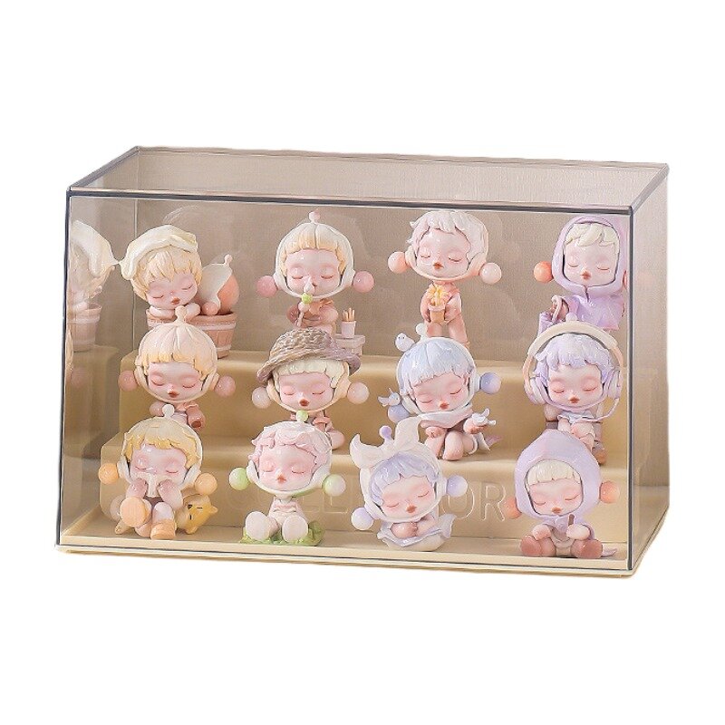 FGHGF Toy Figure Transparent Display Stand Storage Box Model Accessories null