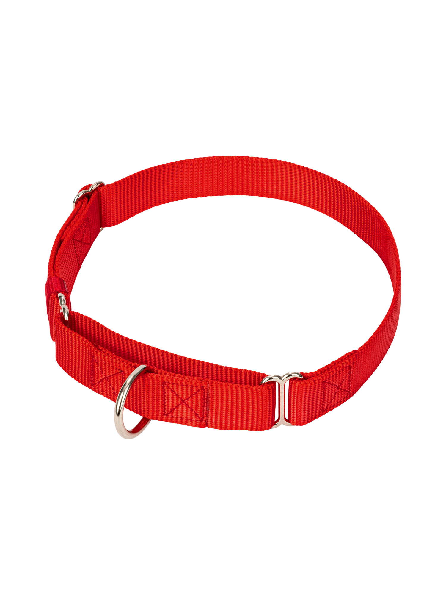 Ошейник мартингейл для собак ZooOne 25мм, регулируемой длины (40-60см) красный, 75-2048