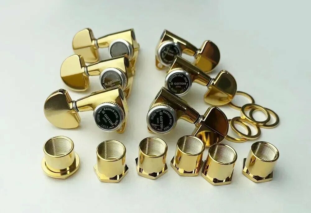Гитарные колки GOTOH SG301-20-MGT (1 комплект) - оригинальные, сделаны в Японии, без коробки