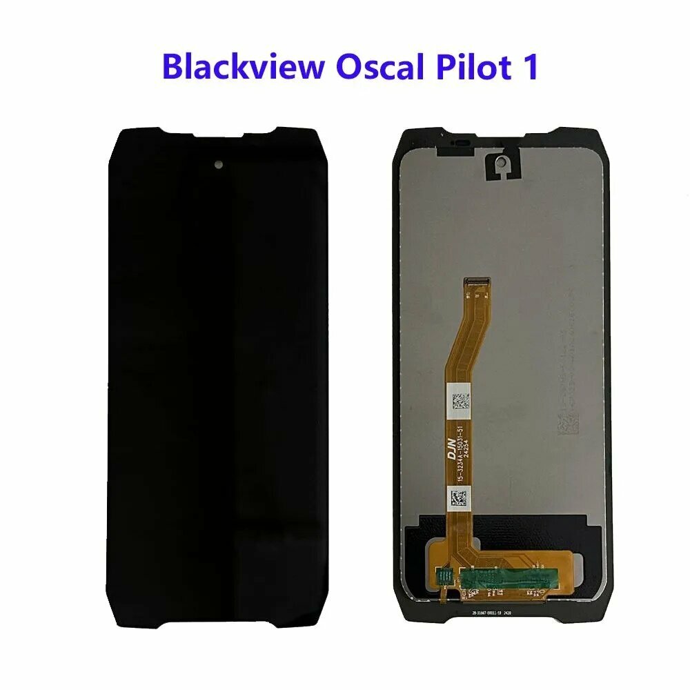 Дисплей для Blackview Oscal Pilot 1, дисплей в сборе с сенсорным экраном, черный , содержать инструментов+ клей B7000