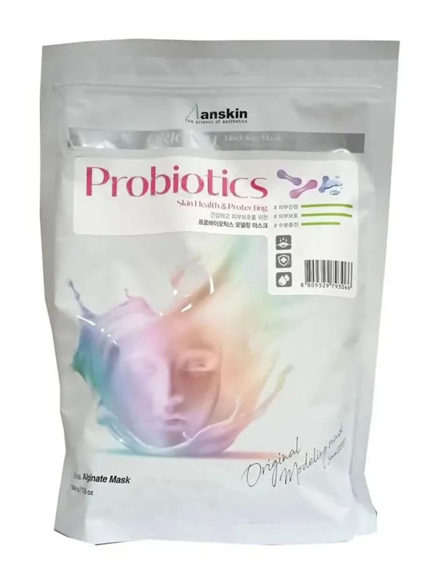 Маска Anskin Original Probiotics Modeling для лица альгинатная с пробиотиками, 500 г