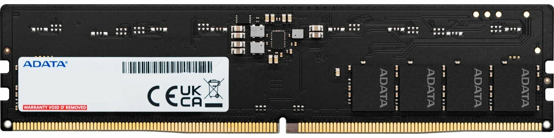 Оперативная память A-Data DDR5 - 32GB, 5600 МГц, DIMM, CL46, RTL (ad5u560032g-s)