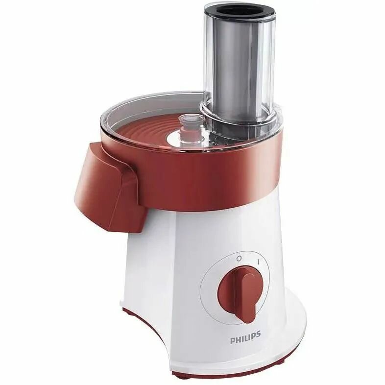 Измельчитель электрический Philips HR1388/80, белый/красный