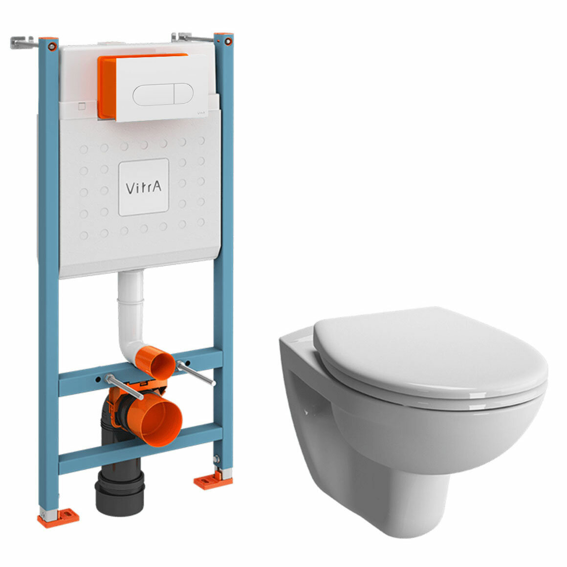 Унитаз с инсталляцией Vitra Normus 9773B003-7207