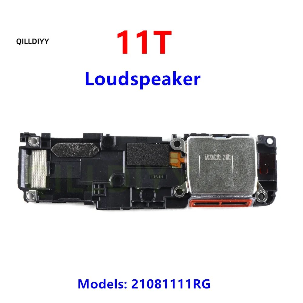 Для Xiaomi 11T 1T Pro Громкий динамик Зуммер Кольцо звонка Гибкий кабель Ремонт деталей 11T Loudspeaker For