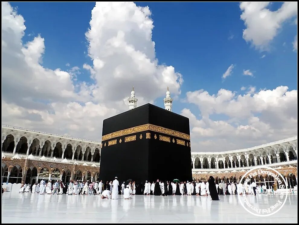 Алмазная живопись Большая мечеть Мекки