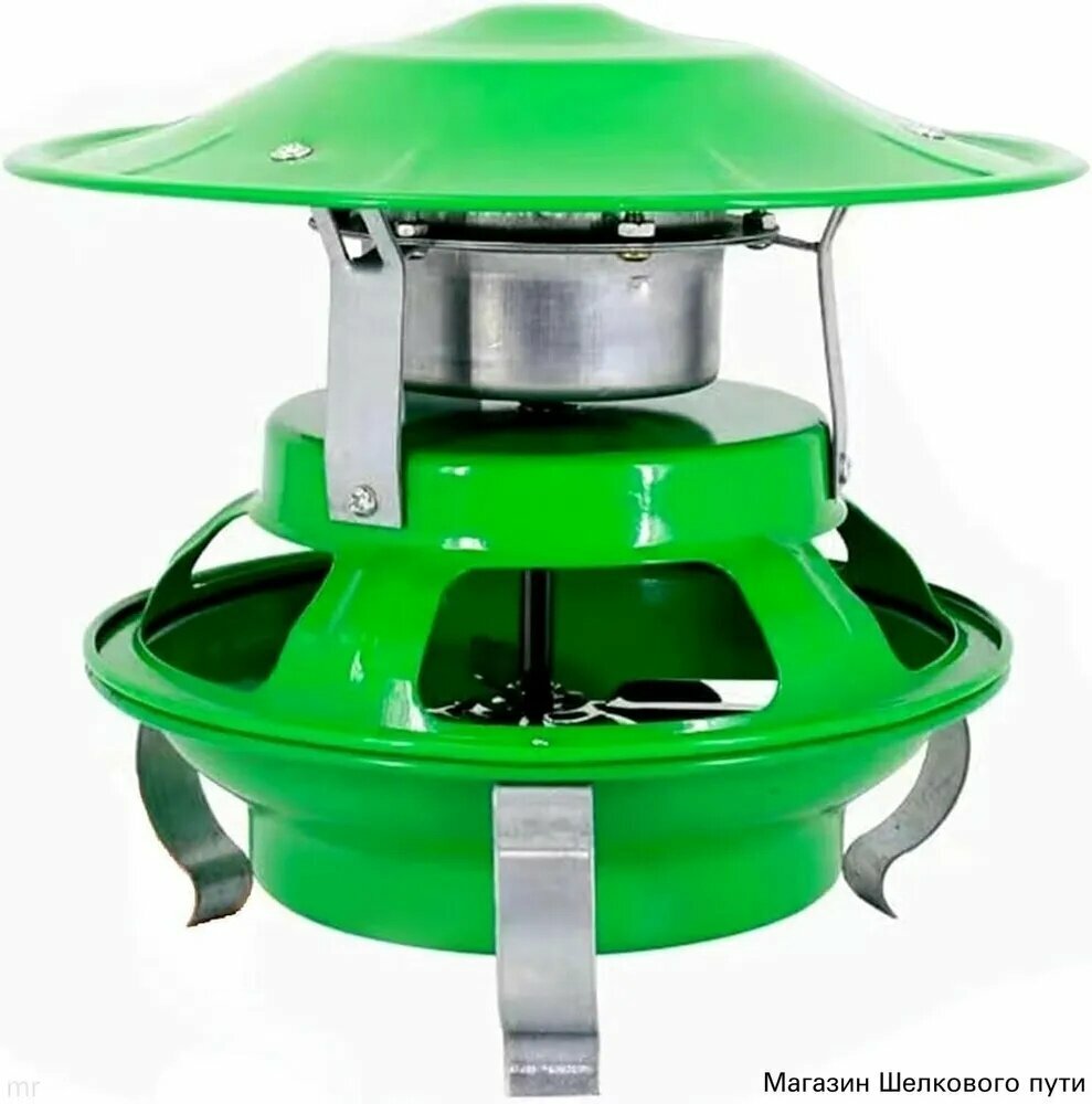 Вытяжной вентилятор дымохода, мощность 100Вт, диаметр 135-210мм