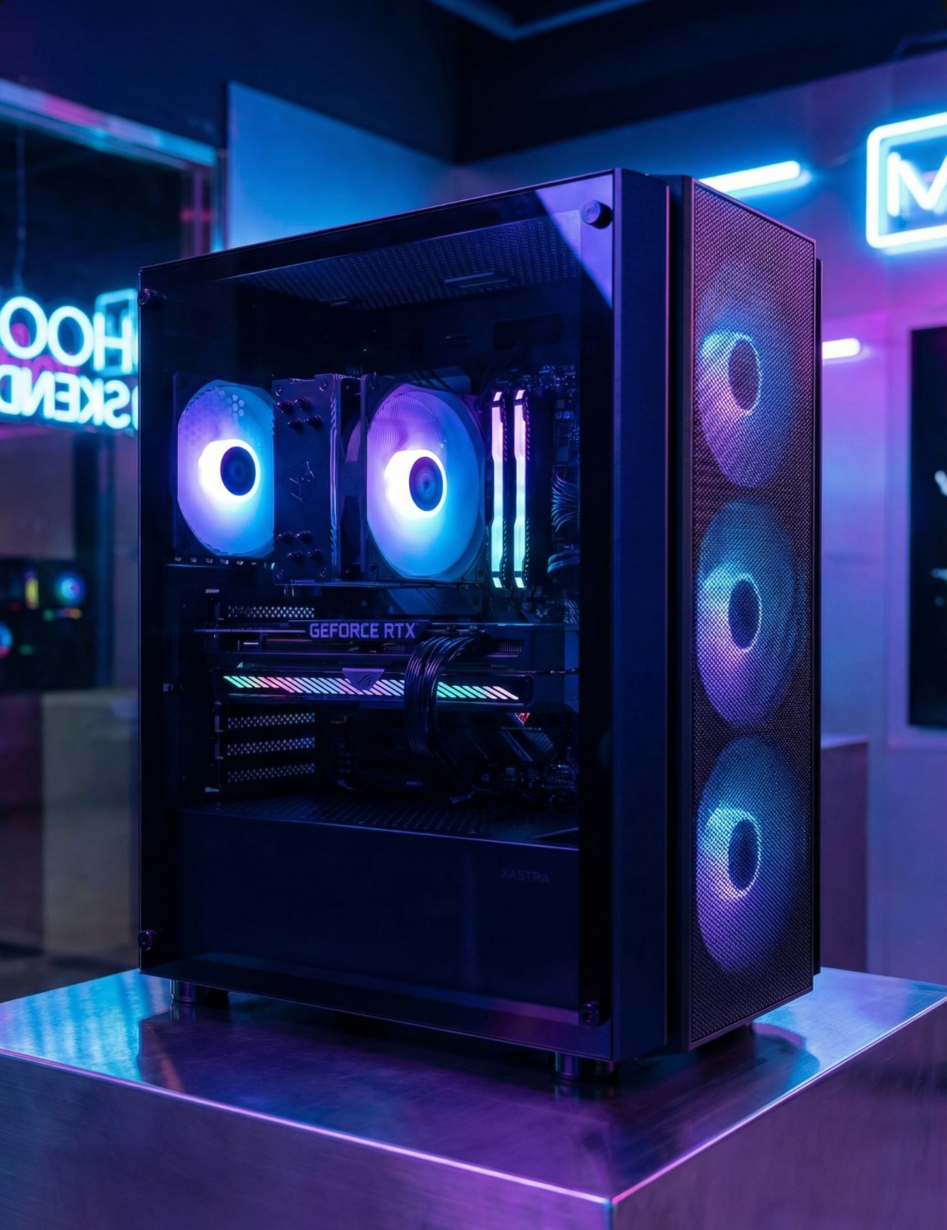 Мощный игровой компьютер (системный блок) Core i7 (2690v3) 12ядер/GeForce RTX3060 12Gb/32GB/SSD 1000 GB/750W/Win 10 PRO