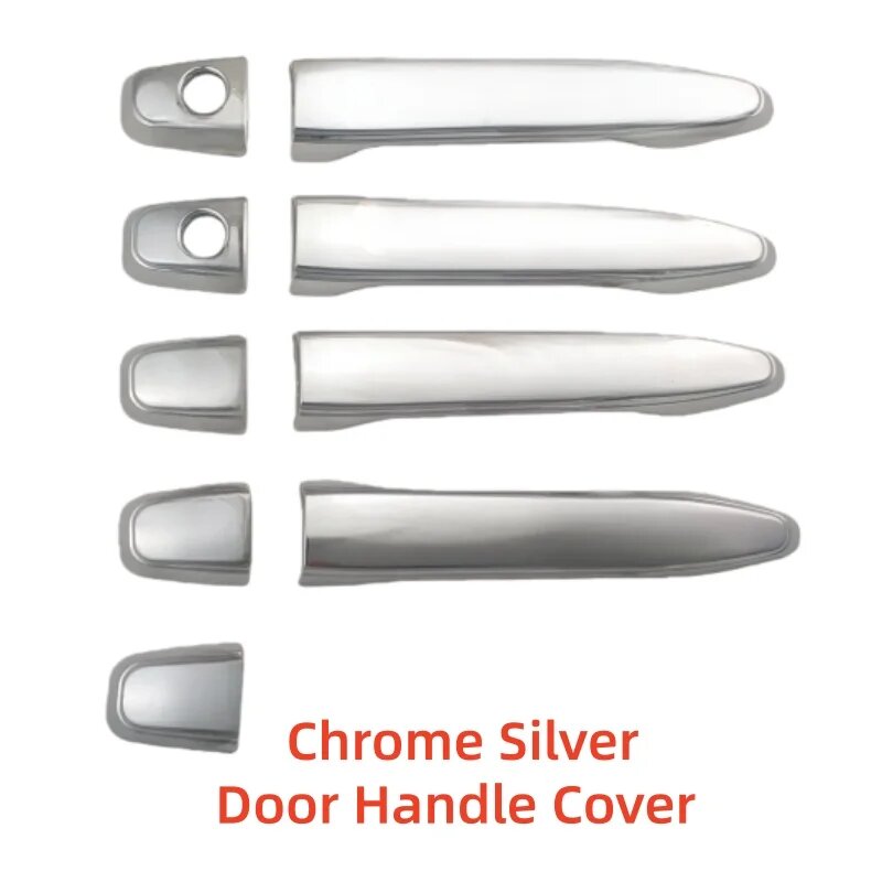 Новый ABS хромированный модифицированный автомобильный аксессуар, дверная ручка, чаша, накладка, стиль пасты для Toyota Wish 2003, 2005, 2006, 2007, 2009 2010 Handle Cover
