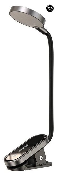 Baseus / Светильник с прищепкой / Comfort Reading Mini Clip Lamp / DGRAD-0G темно-серый