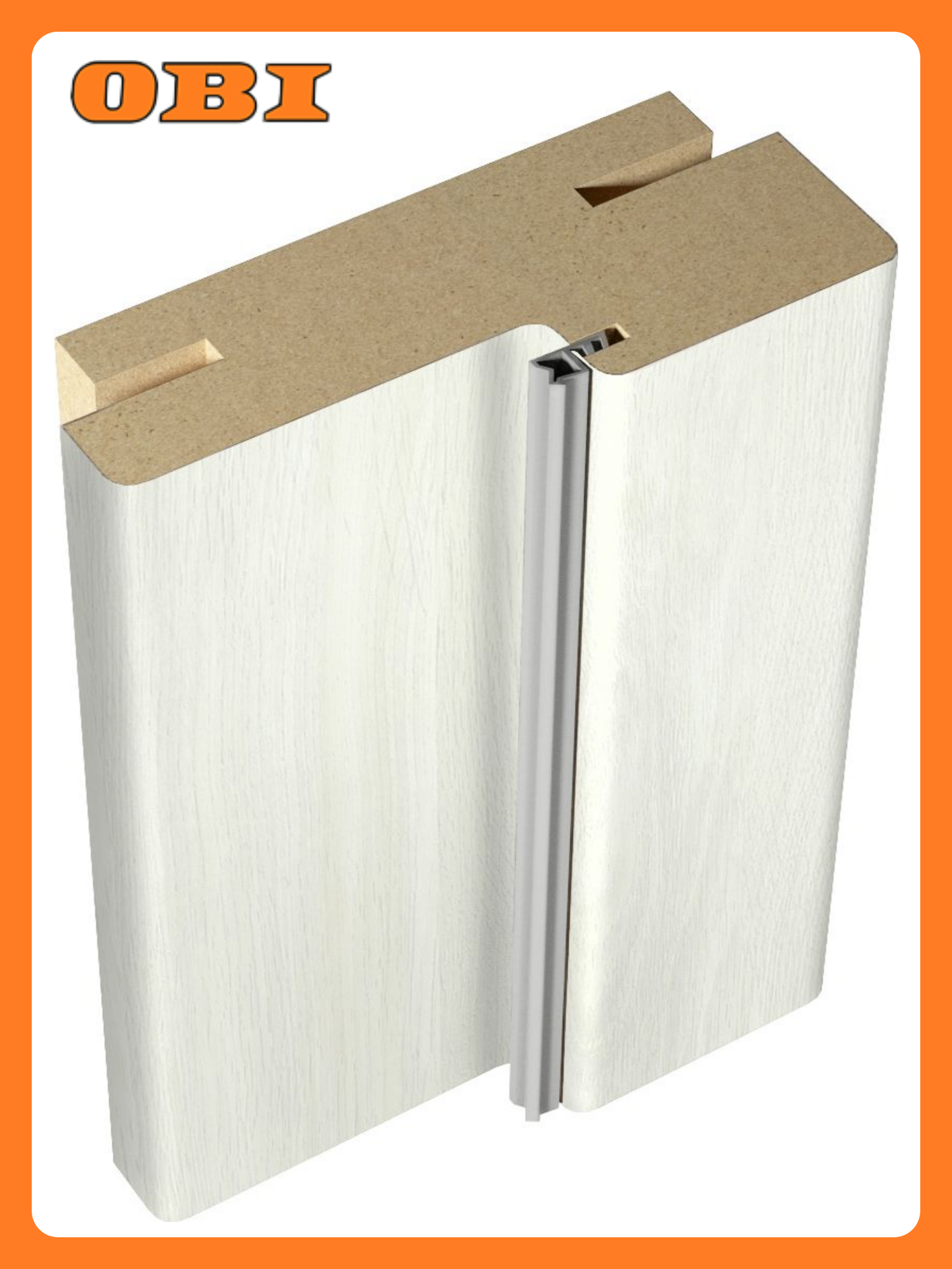 Дверная коробка Примера телескопическая Дуб перламутровый 30х2100 мм 2,5 шт