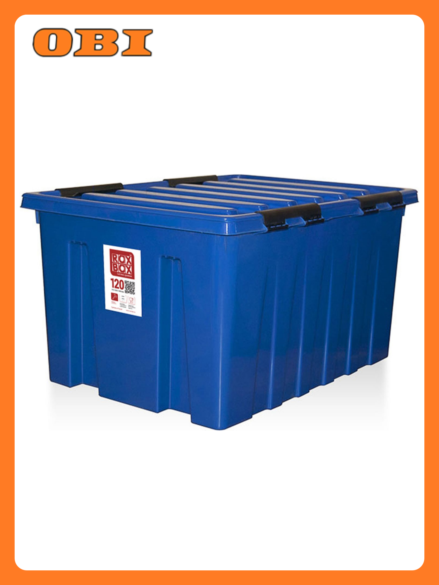 Контейнер ROXBOX полипропиленовый 415х565х740 мм 120 л