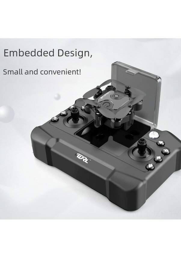 Дрон V2 складывающийся для аэрофотографии профессиональный квадрокоптер школьники радиоуправляемый летательный аппарат игрушки для детей 4K с одной батареей