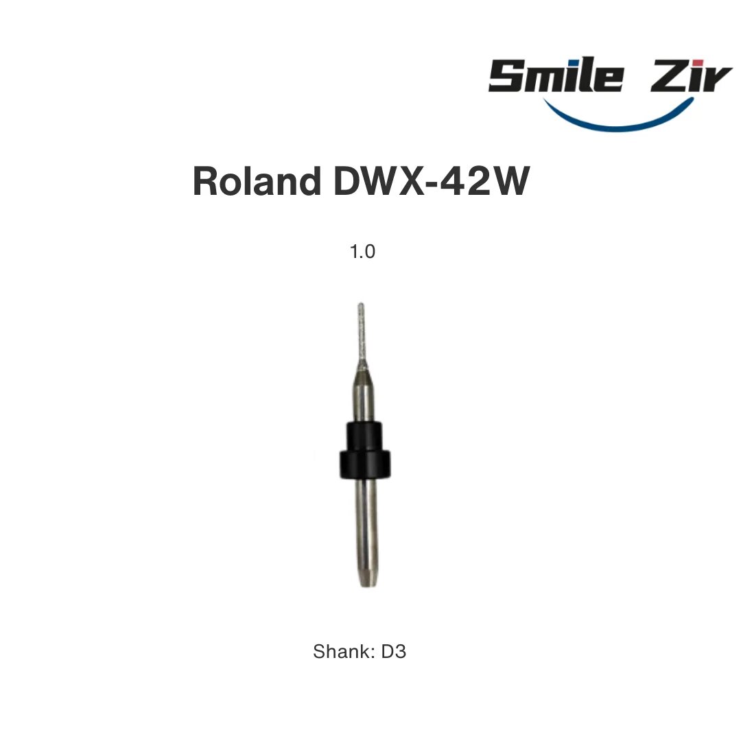 Фрезер SmileZir Roland DWX-42W, 1.0 для стеклокерамики