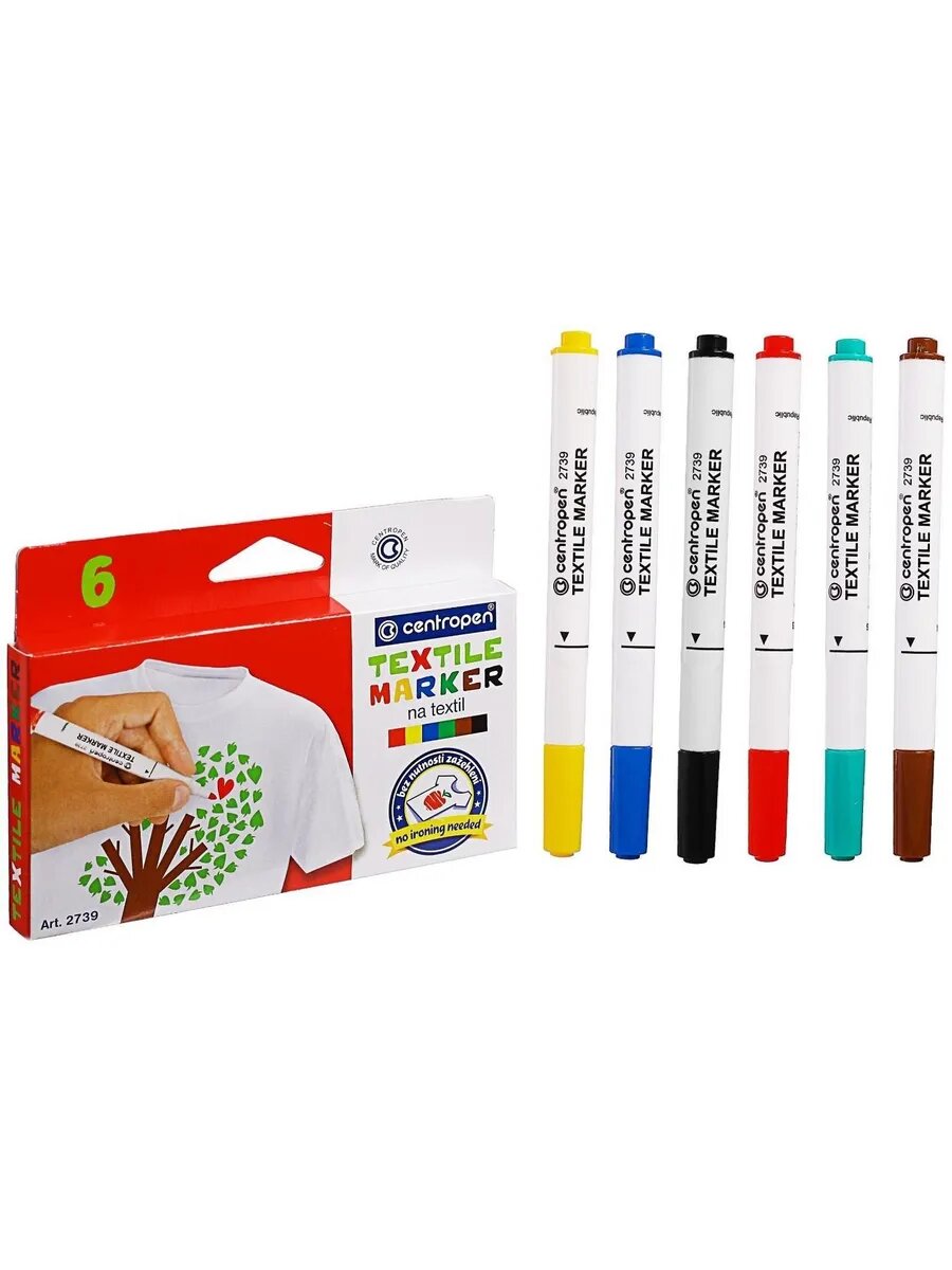 Маркеры для ткани, хобби, творчества, 3.9 мм