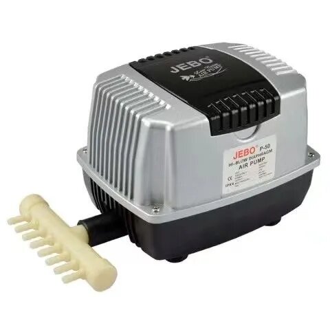 Компрессор аэратор для пруда септика аквариума JEBO P 30