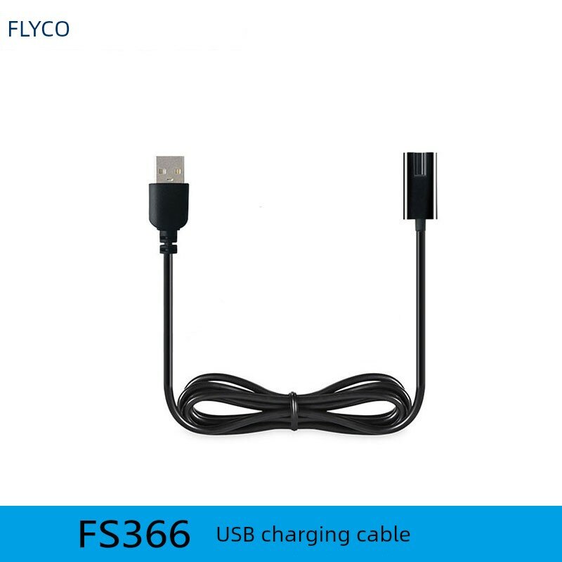 USB-кабель для зарядки FS366, заменяемая деталь для электрической бритвы Flyco, 1 шт, совместимый с моделями FS366