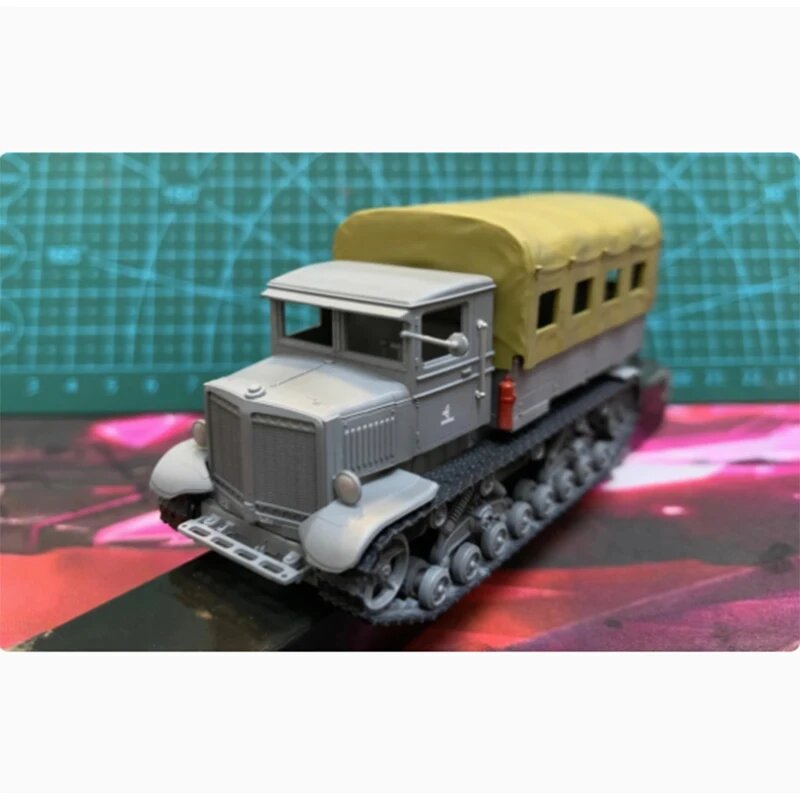 Масштаб 1:72, суворошилов, тяжелый артиллерийский трактор, имитация пластиковой модели автомобиля, коллекция украшений, игрушка в подарок, сувенирный дисплей