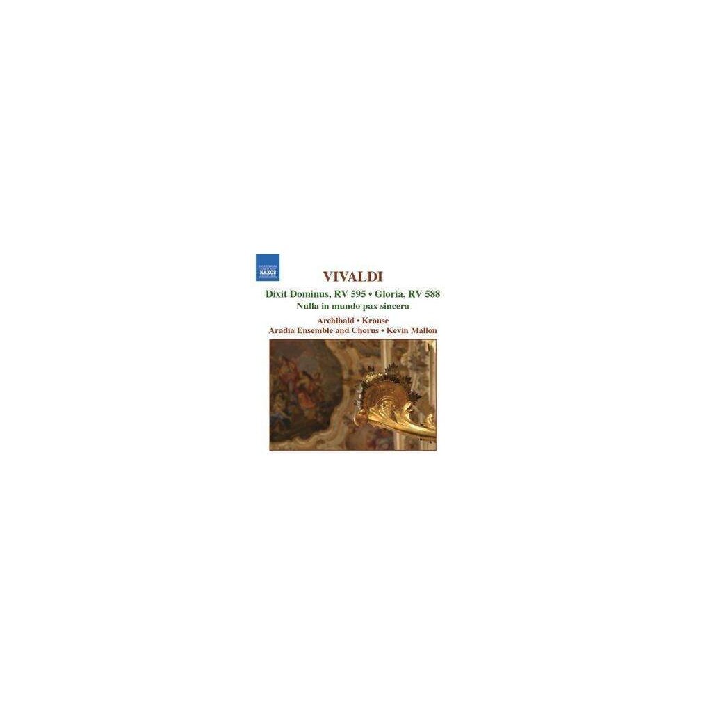 Диск Vivaldi: Sacred Music Vol. 1 - Dixit Dominus, RV 595; Gloria, RV 588; Nulla in mundo pax sincera (1 CD)