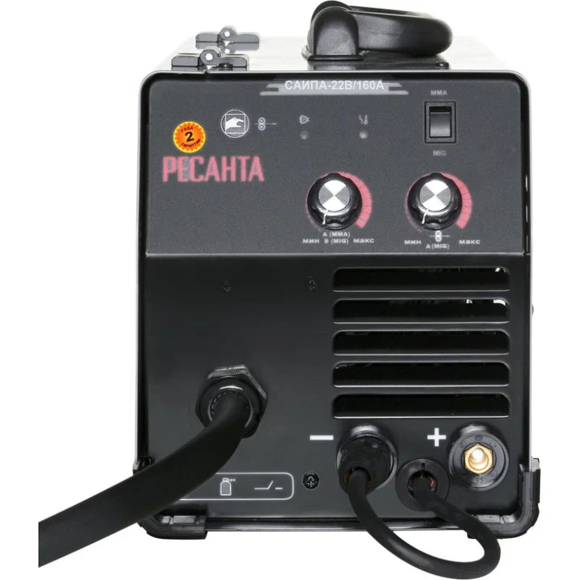 Сварочный полуавтомат Ресанта САИПА-22В/160А 65/109, MIG-MAG