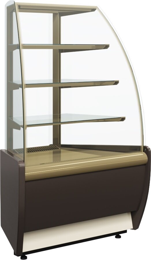 Холодильная кондитерская витрина Carboma K70 VM-3 0012-0109 (ВХСв-У1д). Товар уцененный