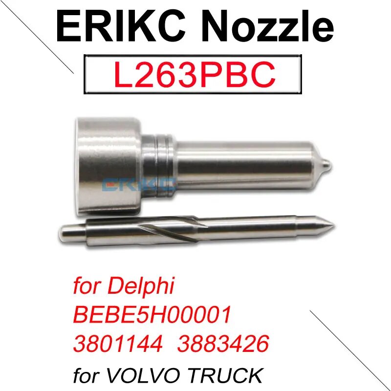 Дизельная Форсунка L263PBD L263PBC Common Rail Форсунка Распылитель L263PBA ALLA146FL263 для Delphi VOLVO BEBE5H00001 3801144 3883426