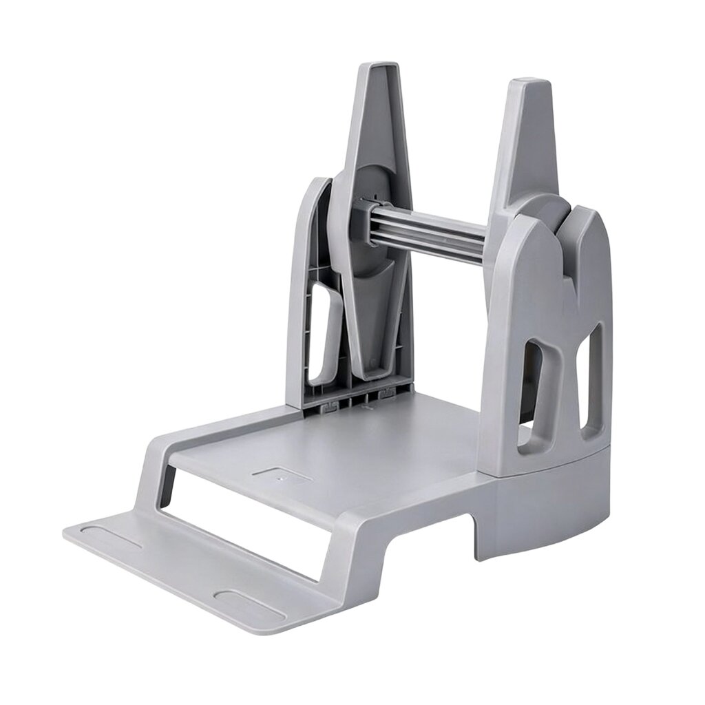 Держатель для принтера этикеток со штрих-кодом-серый-большой