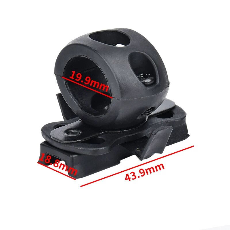 Крепление для фонаря на шлем пожарного, тактический налобный фонарь для активного отдыха, велоспорта, с мощным светом и