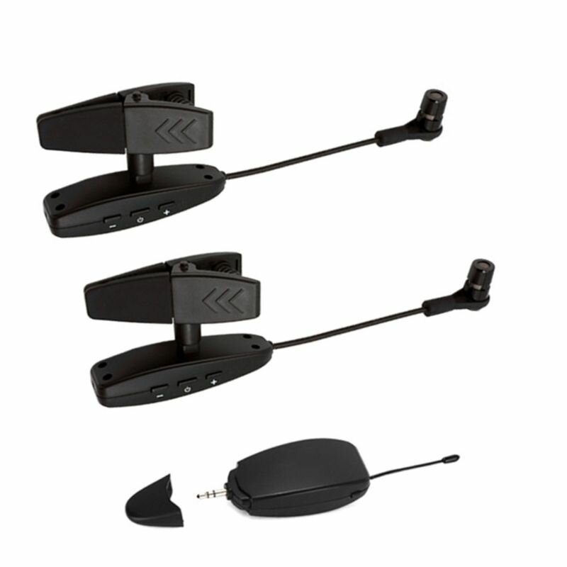 Беспроводной микрофон для саксофона и кларнета-UHF-один на двоих