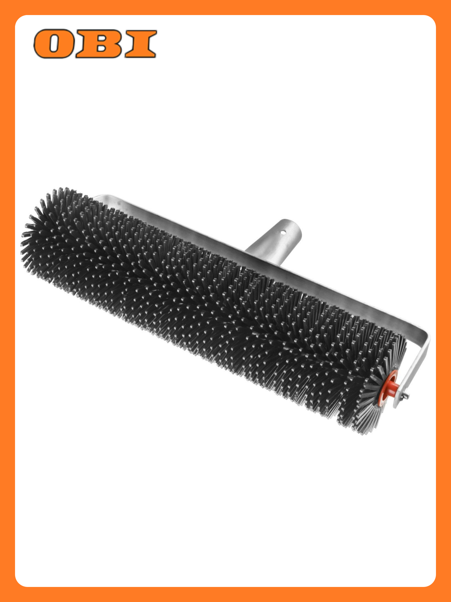 Валик игольчатый ЗУБР "Мастер" по бетону в сборе, пластмассовые иглы 40 см