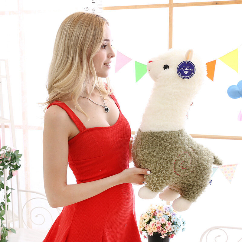 Shake The Sound Factory оптом Бог Зверь кукла Альпака Трава Грязь лошадь плюшевая игрушка мультфильм овечка кукла