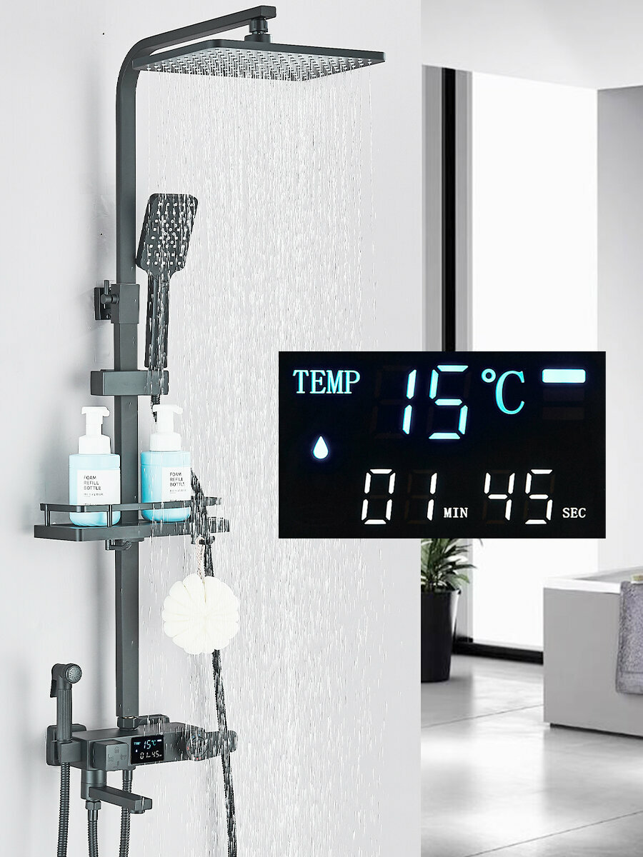 Многофункциональные термостатические смесители для душа