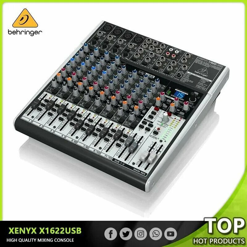 Микшерный пульт Behringer XENYX X1622USB mixer-. cy