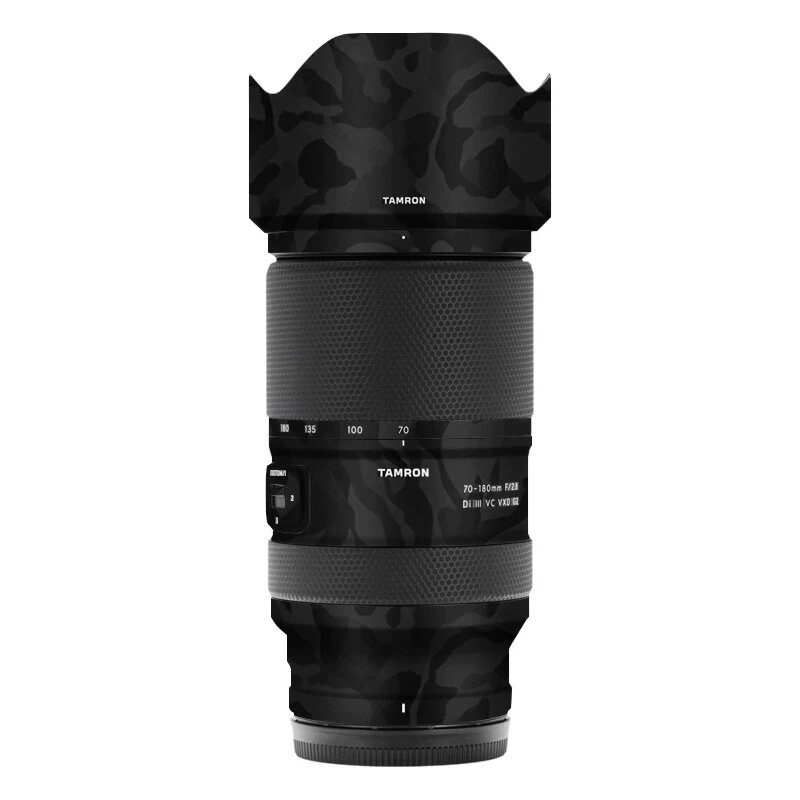 Защитная наклейка для объектива Tamron 70-180mm II с креплением Nikon - Темная камуфляж черный