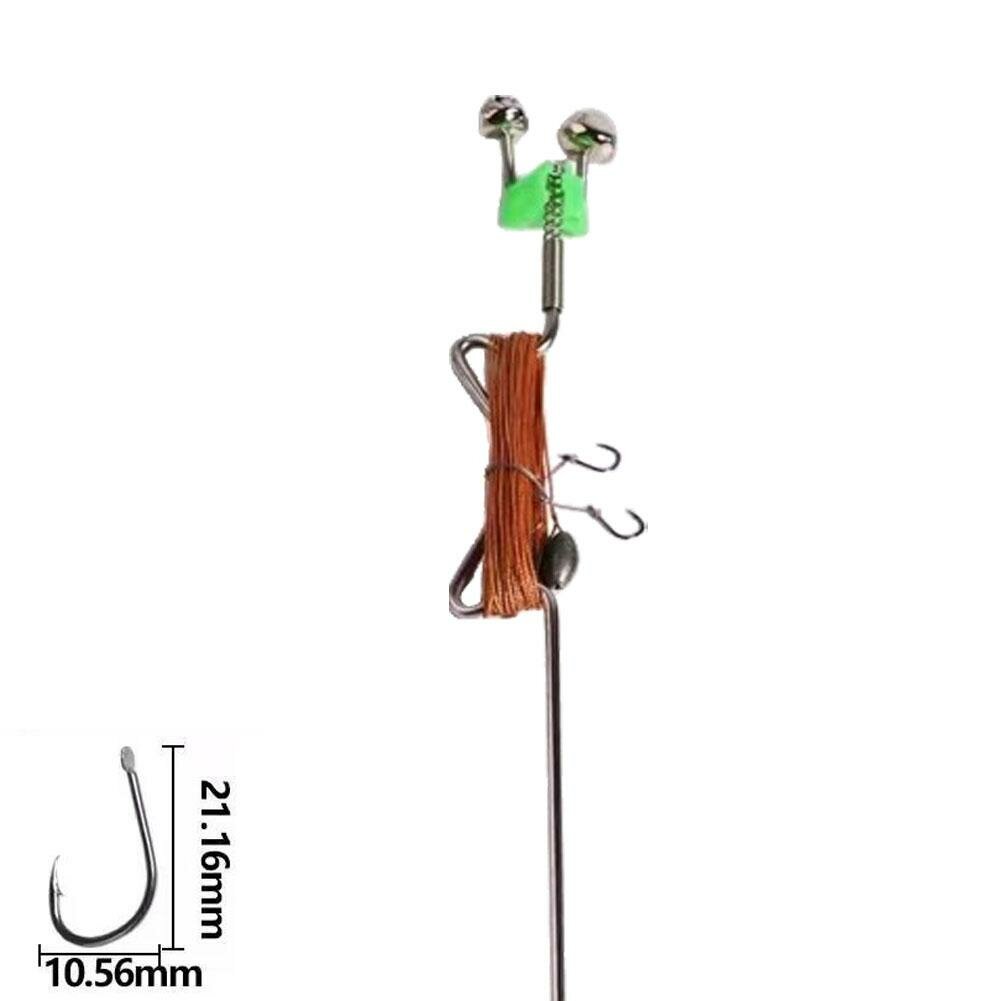 Сигнализатор поклевки, подходит для ловли черепах, толстолобика, толстолобика и чёрного карася, с крючком