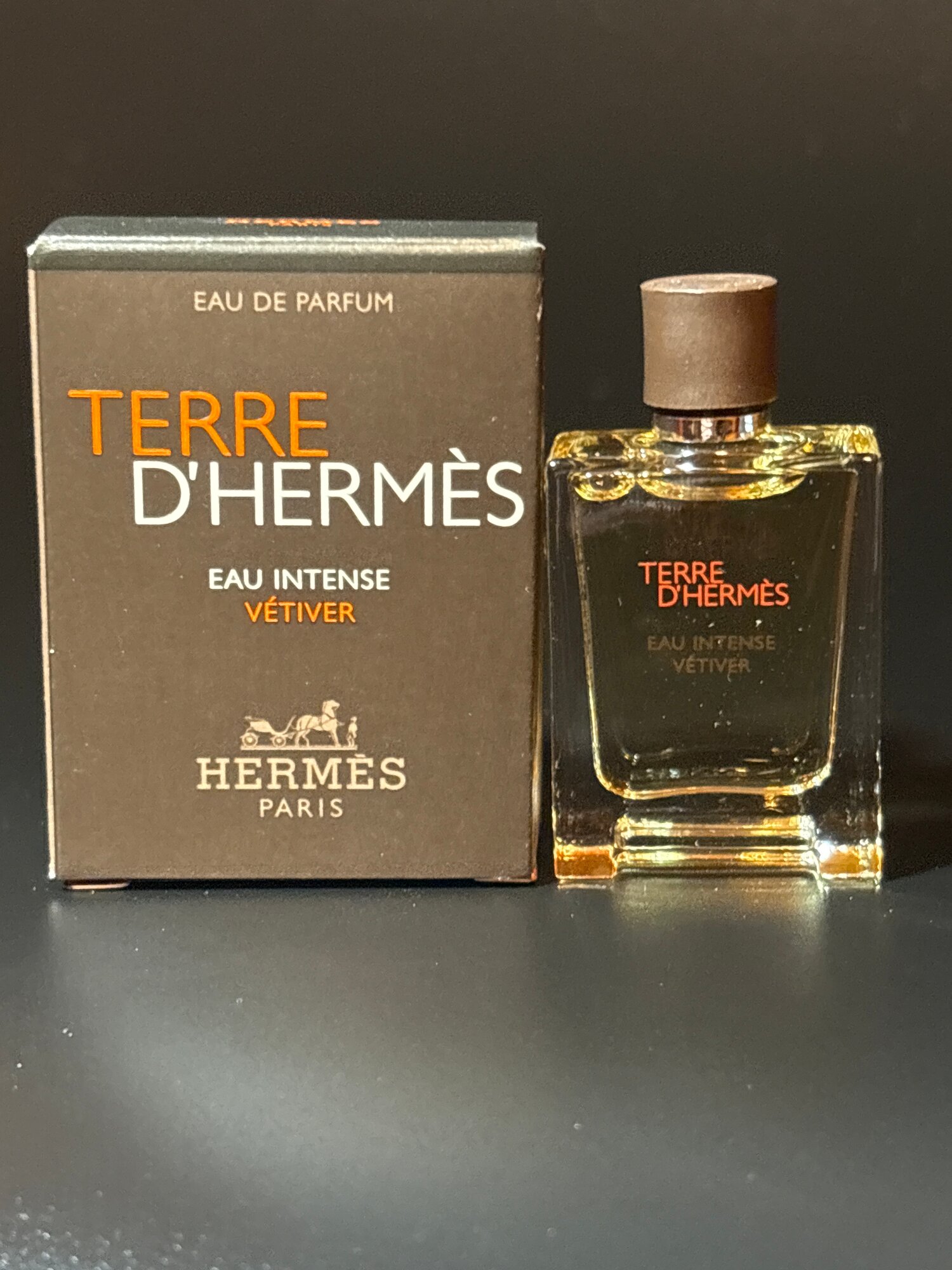 Hermes Terre D'hermes EAU Intense Vetiver мужская парфюмерная вода, 5 мл Миниатюра