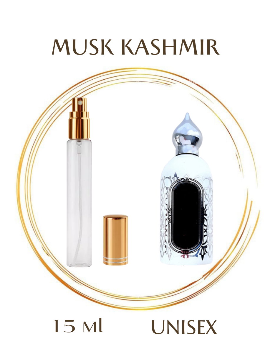 Духи парфюм MUSK KASHMIR спрей 15 мл унисекс, цветочные, древесные, мускусные