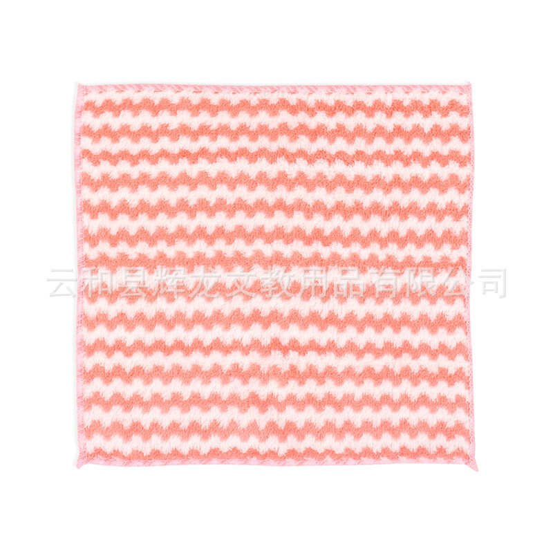 Оптовая продажа коралловой флисовой ткани абсорбент обеззараживание ненефтяная Бытовая Кухня Чистка безворсового