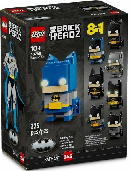 Lego 40748 BrickHeadz Бэтмен 8 в 1