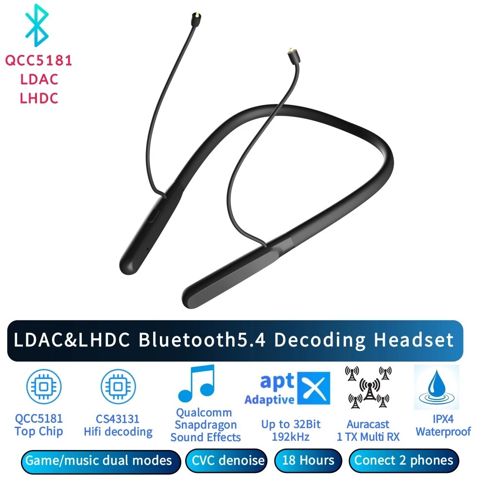 AYINO Bluetooth наушники MMCX interface