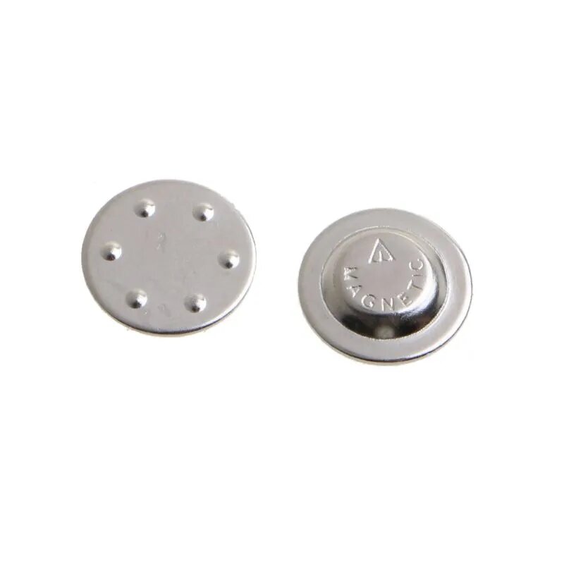 20 шт, магнитный бейдж, круглый клейкий держатель для офисной вечеринки и семьи (1,7 см/0,66 дюйма)