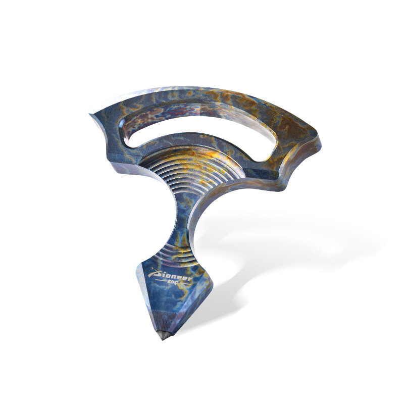 2026 Новейшая игрушка для снятия стресса из титанового сплава, модный игрушечный стеклобой из вольфрамовой стали, персонализированный подвес из титанового сплава Pioneer EDC